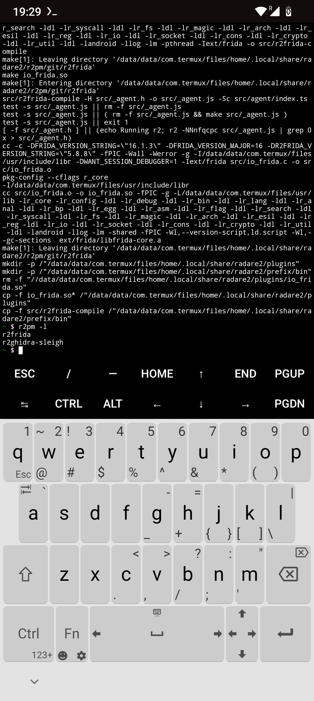 install fail · Issue #494 · nowsecure/r2frida · GitHub