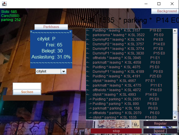 GitHub - szeness/DieGarageSimulation: artificial simulation threads and mass creation of objects