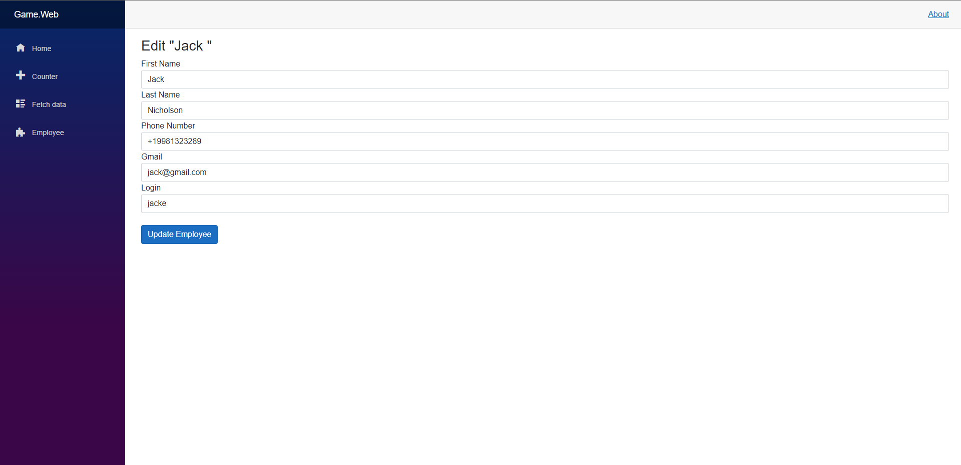 GitHub - theyasub/BlazorCRUD: Blazor Server