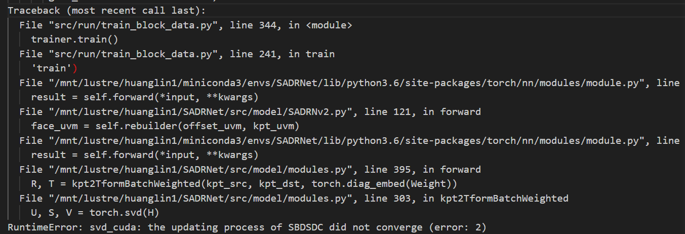 Svdcuda The Updating Process Of Sbdsdc Did Not Converge Error 2 · Issue 26 · Mcg Nju