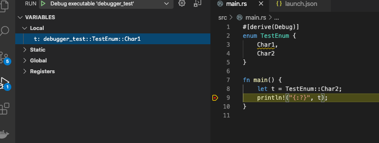 Enums are not correctly displayed · Issue #327 · vadimcn/codelldb · GitHub