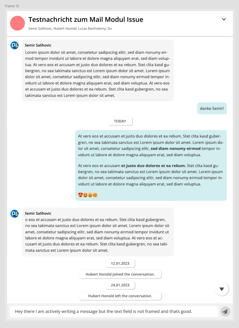 New Design for Mail Module – To Do's · Issue #282 · humhub/mail · GitHub