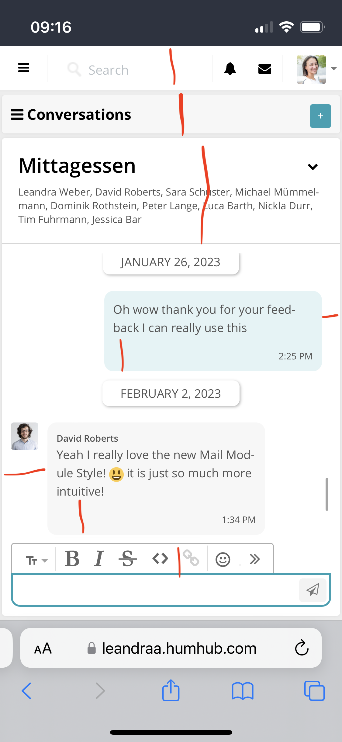 Responsive Mail Module Design · Issue #296 · humhub/mail · GitHub