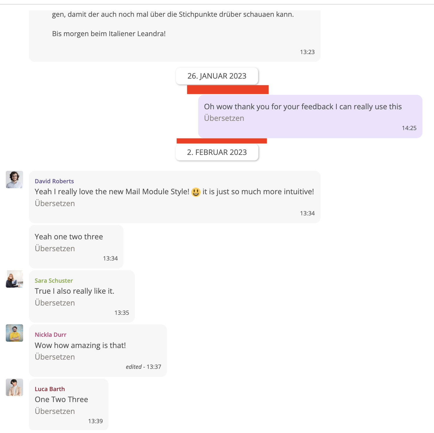 Distances before and after "TODAY" Badge should be the same · Issue #303 · humhub/mail · GitHub