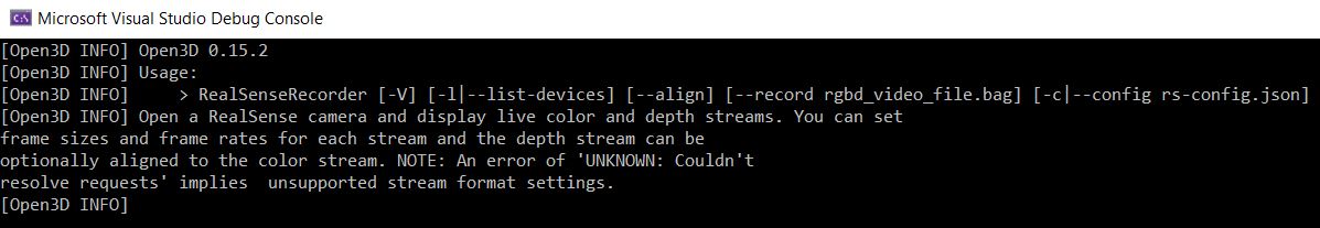 Can't compile the "Realsense recorder example" on Win10 with Visual Studio 2019 · Issue #5231 ...