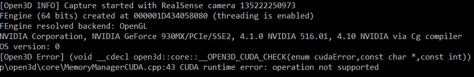 Python : Scene reconstitution examples · Issue #5244 · isl-org/Open3D ...