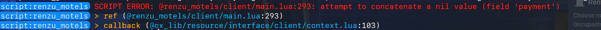 error · Issue #27 · renzuzu/renzu_motels · GitHub