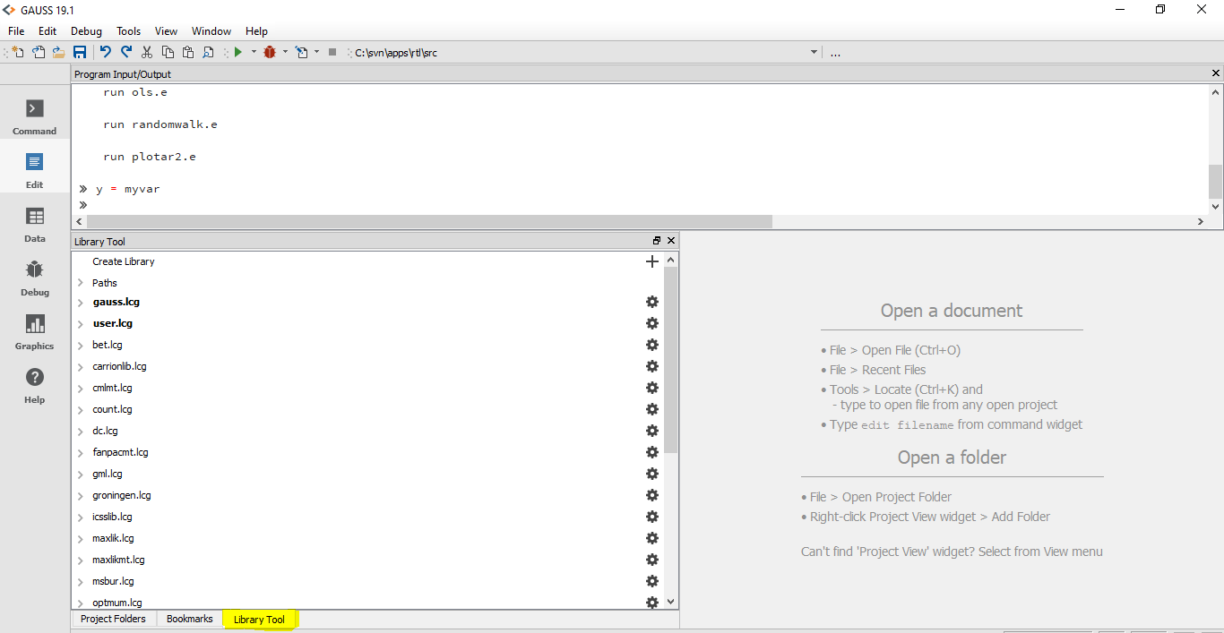 Program bugs · Issue #1 · aptech/tspdlib · GitHub
