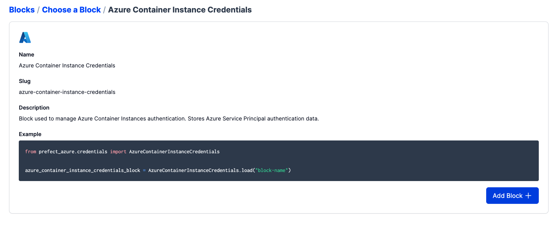 Adding Hyperlinks to Block Documentation for Each Block Type in 'Choose a Block' Page · Issue ...