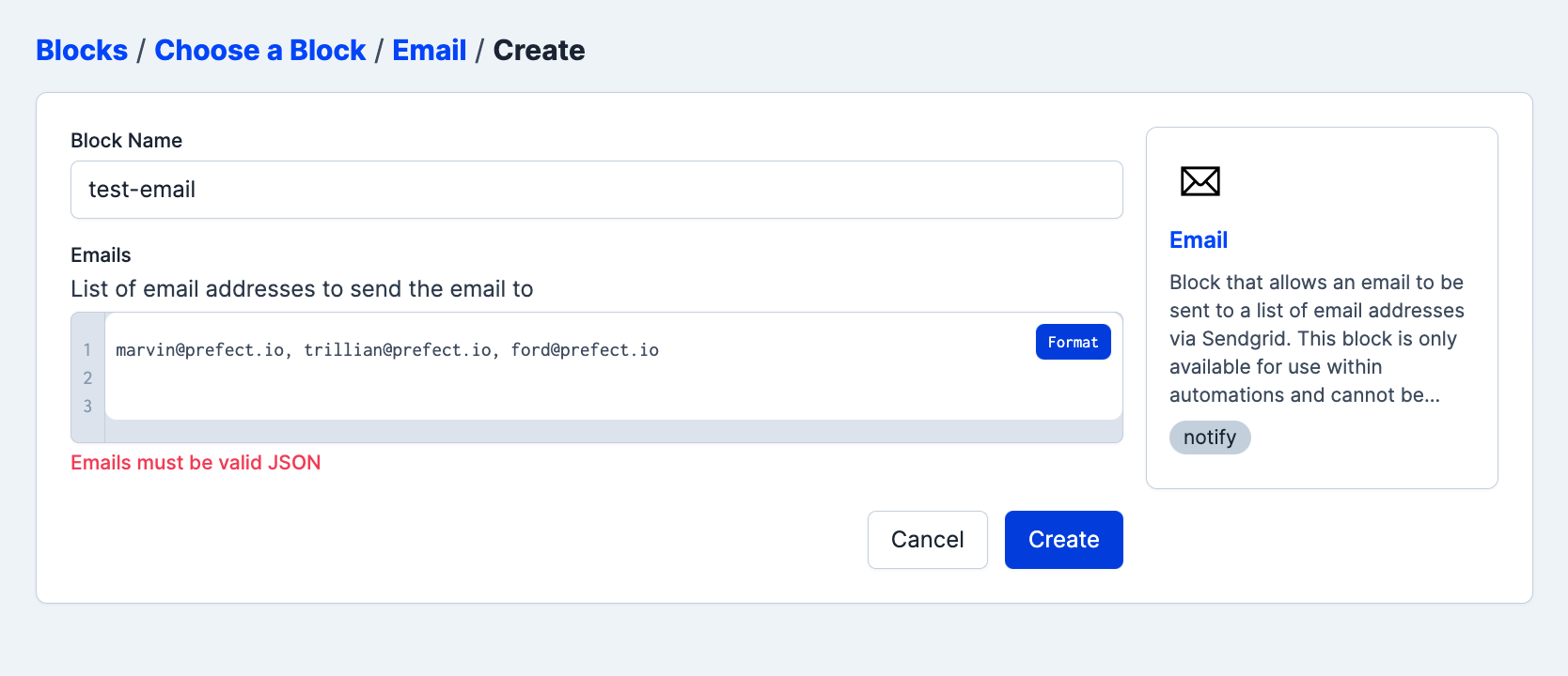 Add Placeholder Attribute for Email Block JSON Structure · Issue #9491 · PrefectHQ/prefect · GitHub