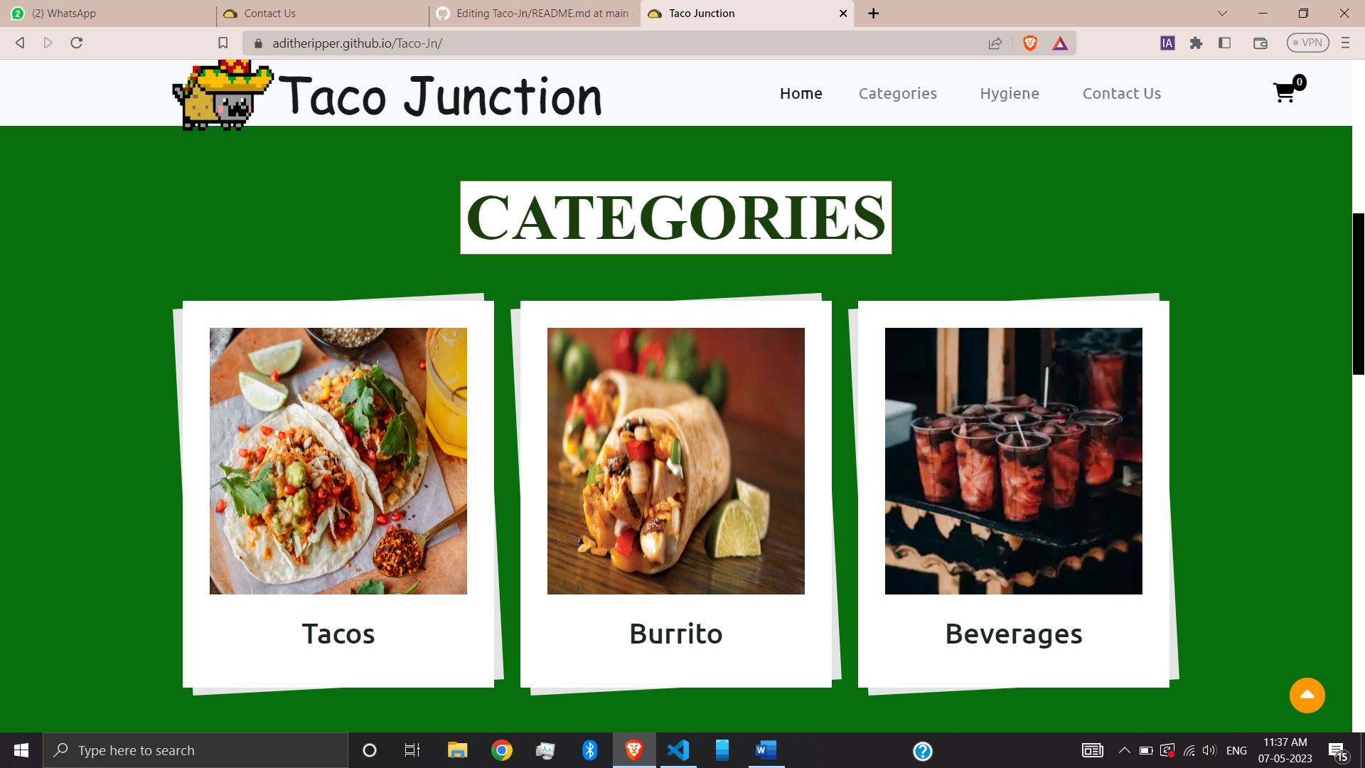 GitHub - Chetanpathrabe/Taco-Jn