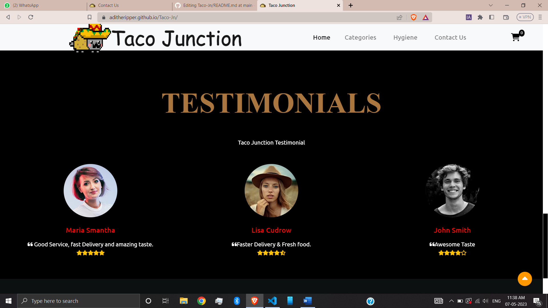 GitHub - Chetanpathrabe/Taco-Jn
