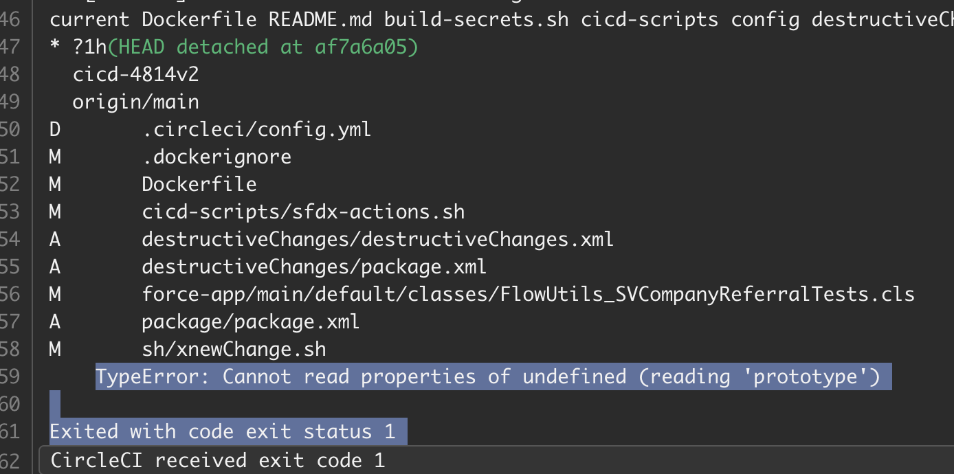 Getting error TypeError: Cannot read properties of undefined (reading 'prototype') on CircleCI ...
