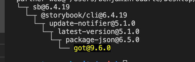 Vulnerability In Got 9 6 0 Package Used By Storybook Cli · Issue 19274 · Storybookjs Storybook