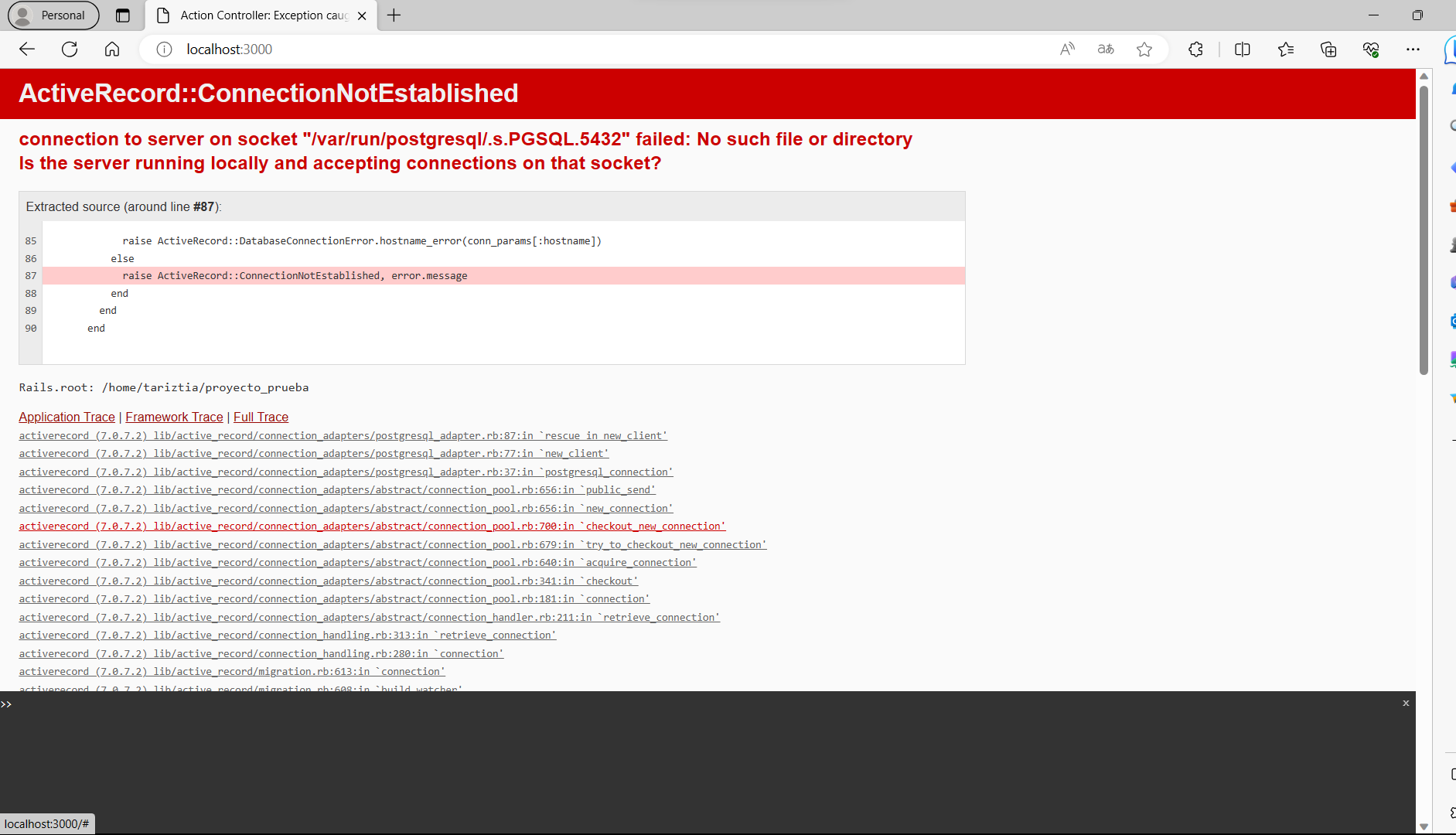 Error server paso 13 · Issue #55 · IIC2143/Setup-Guides · GitHub