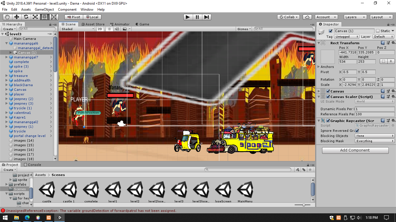 GitHub - anderson895/UNITY-Darna-2D-Game: Unity 2d game title Darna