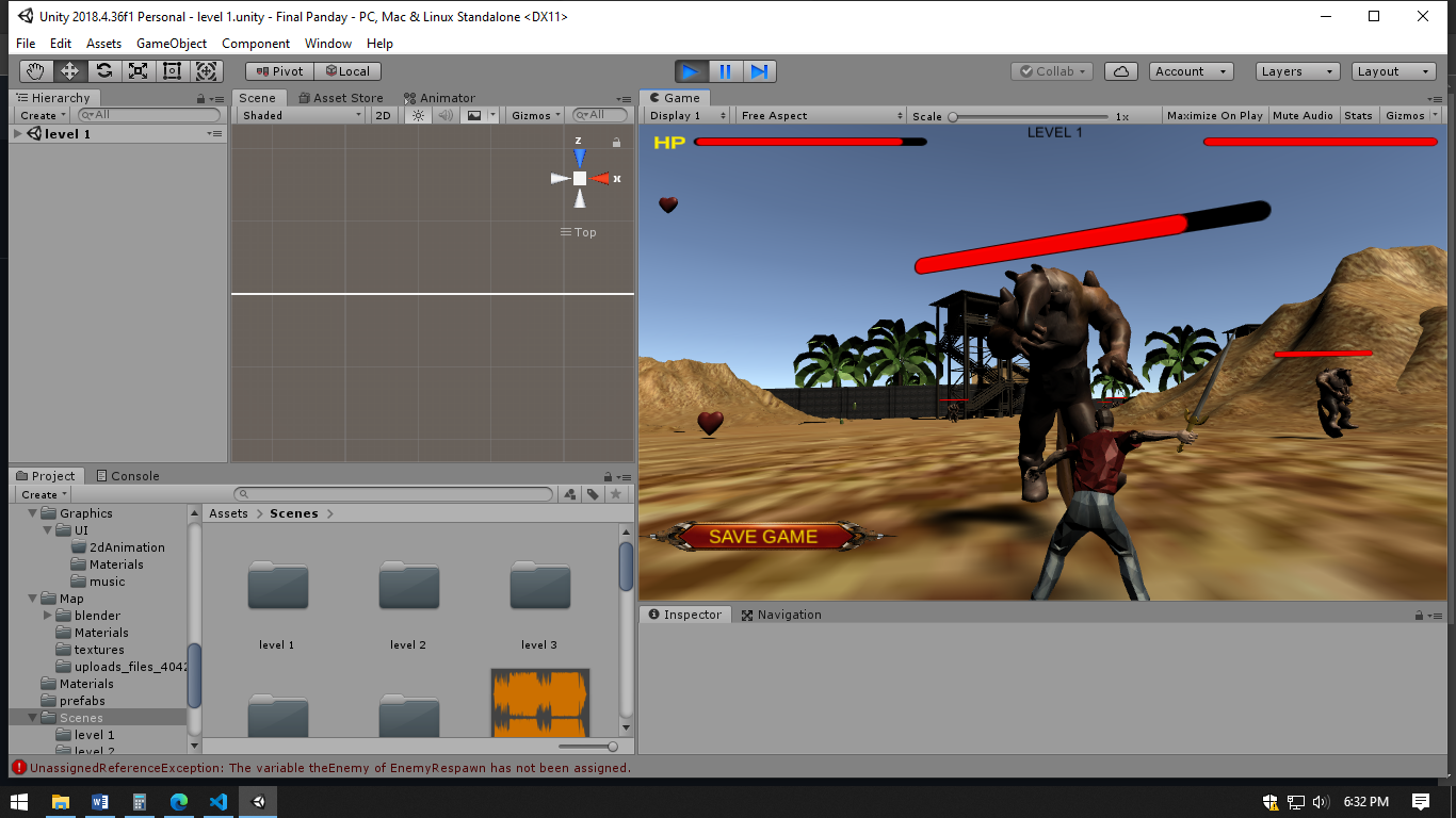 GitHub - anderson895/UNITY-AngPanday3D-Game