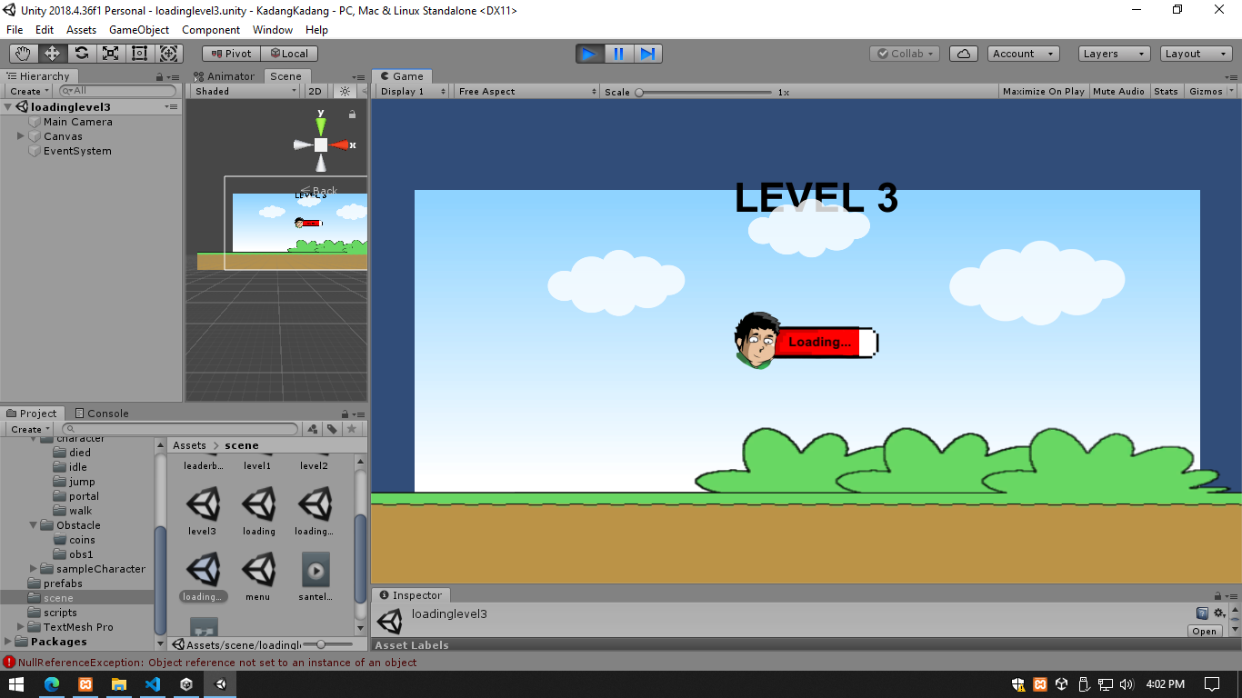 GitHub - anderson895/Kadang-Kadang-2D-Game: Unity 2d Game