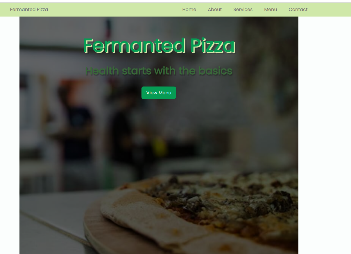 GitHub - NatanOih/FermentedPizza-ResponsiveWebsite: Website for a pizza restaurant