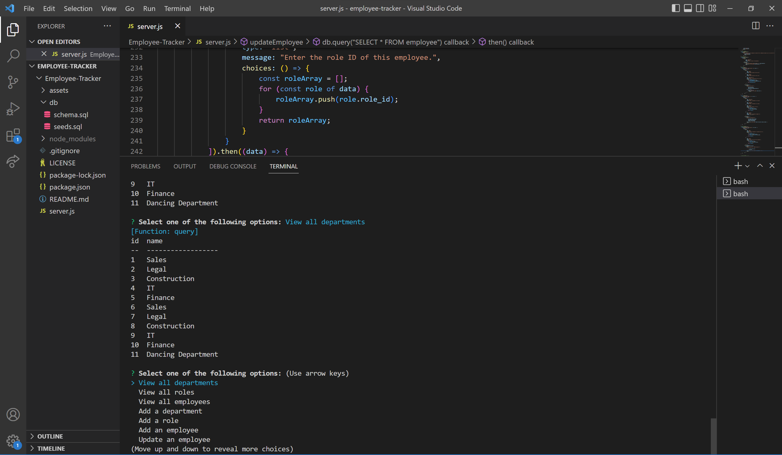 GitHub - kyle-vance/Employee-Tracker