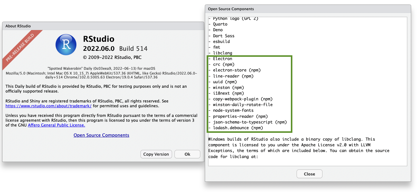 Merge NOTICE.electron into NOTICE · Issue #9429 · rstudio/rstudio · GitHub