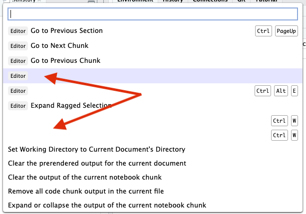 Blank, duplicate, incomplete items in Command Palette · Issue #12441 · rstudio/rstudio · GitHub