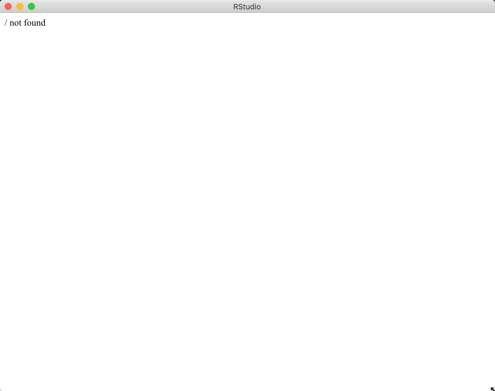 Desktop IDE non-functional (/ not found) · Issue #7206 · rstudio ...