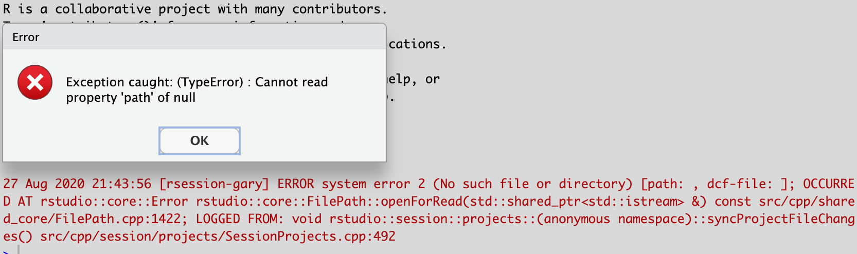 Some Packrat commands throw errors when invoked from Command Palette · Issue #7669 · rstudio ...