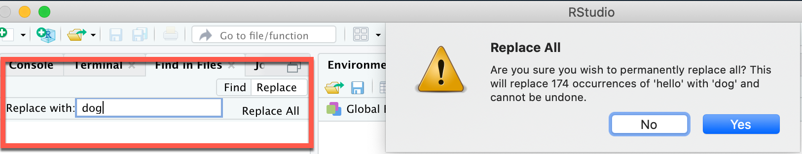 Find in Files results pane doesn't repopulate previous search terms and ...