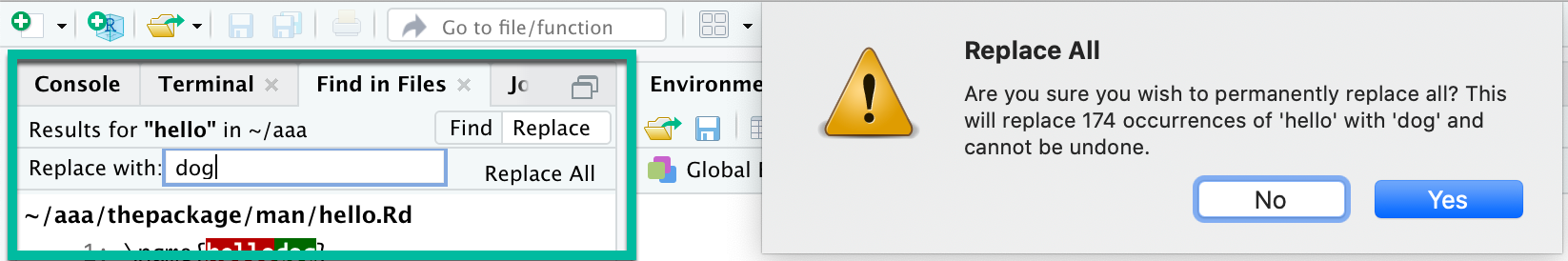 Find in Files results pane doesn't repopulate previous search terms and ...
