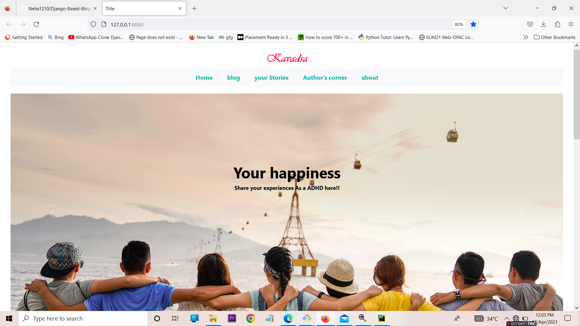 GitHub - Neha1210/Django-Based-Blog-Forum: ADHD – BLOG FORUM for admin using python Django ...