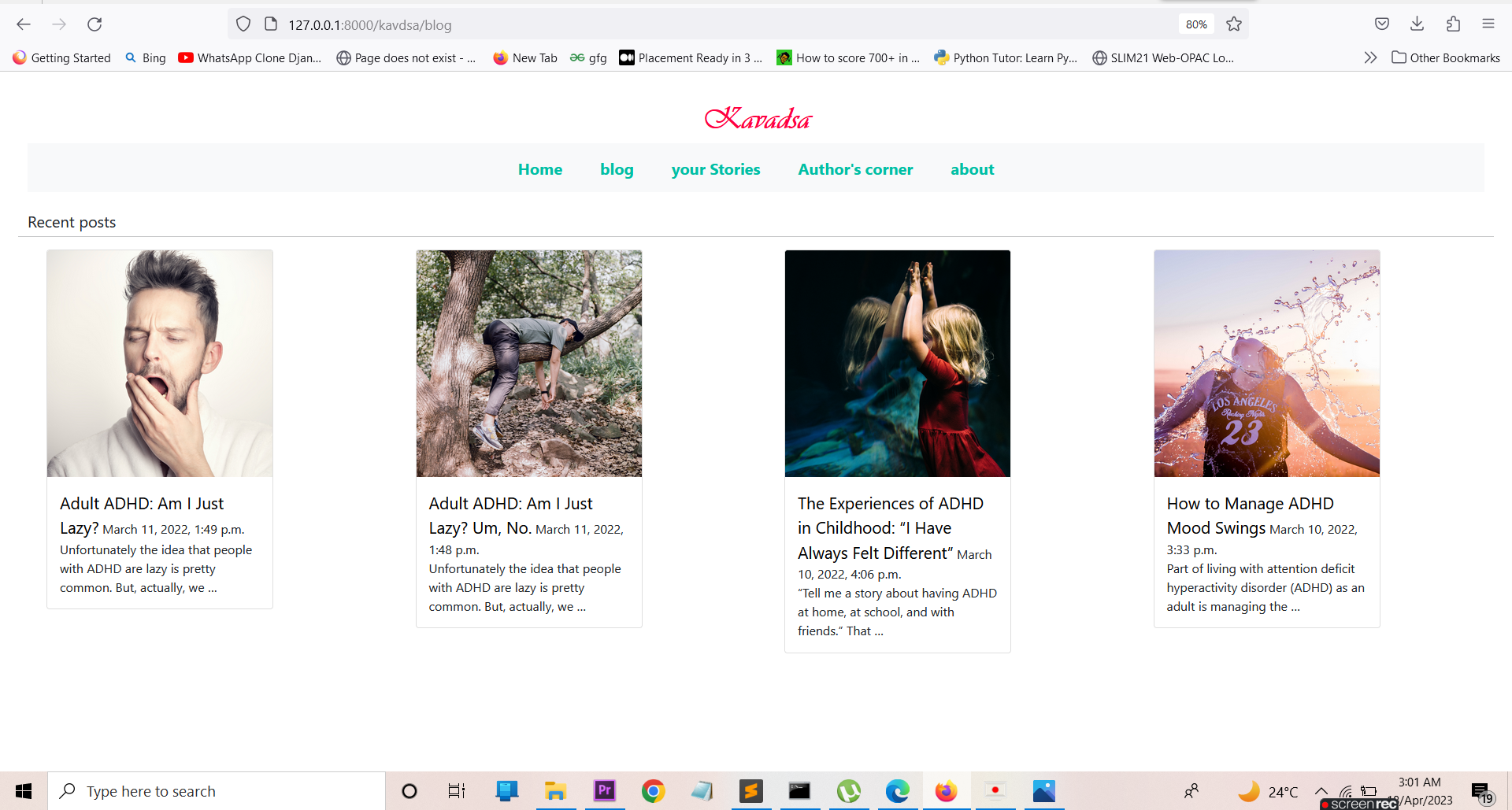 GitHub - Neha1210/Django-Based-Blog-Forum: ADHD – BLOG FORUM for admin using python Django ...