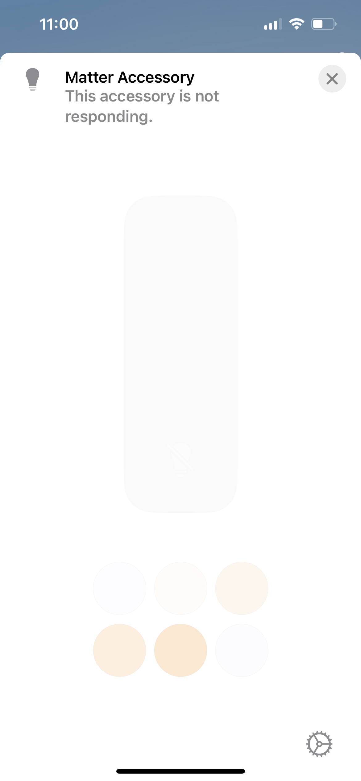 This Accessory Is Not Responding On Homekit Based On Light Example Con 576 · Issue 473