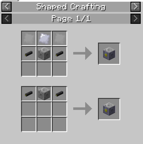 Assembler recipes in normal crafting grid [Machine hulls etc] · Issue ...
