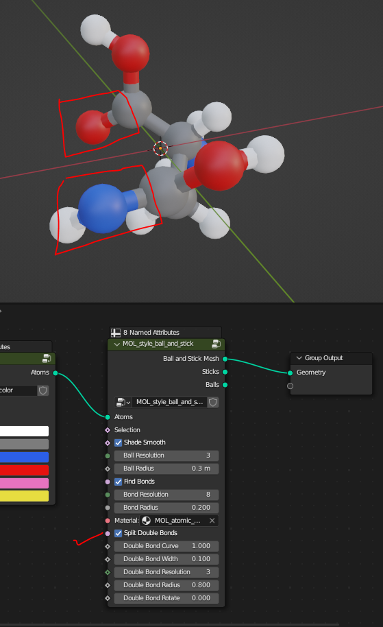 Split bond nt working for local PDB file · Issue #176 · BradyAJohnston/MolecularNodes · GitHub