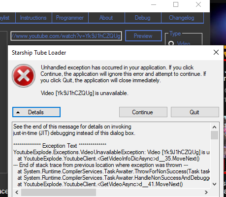 Seems like YouTube's changing something in the backend again... · Issue #281 · Tyrrrz ...