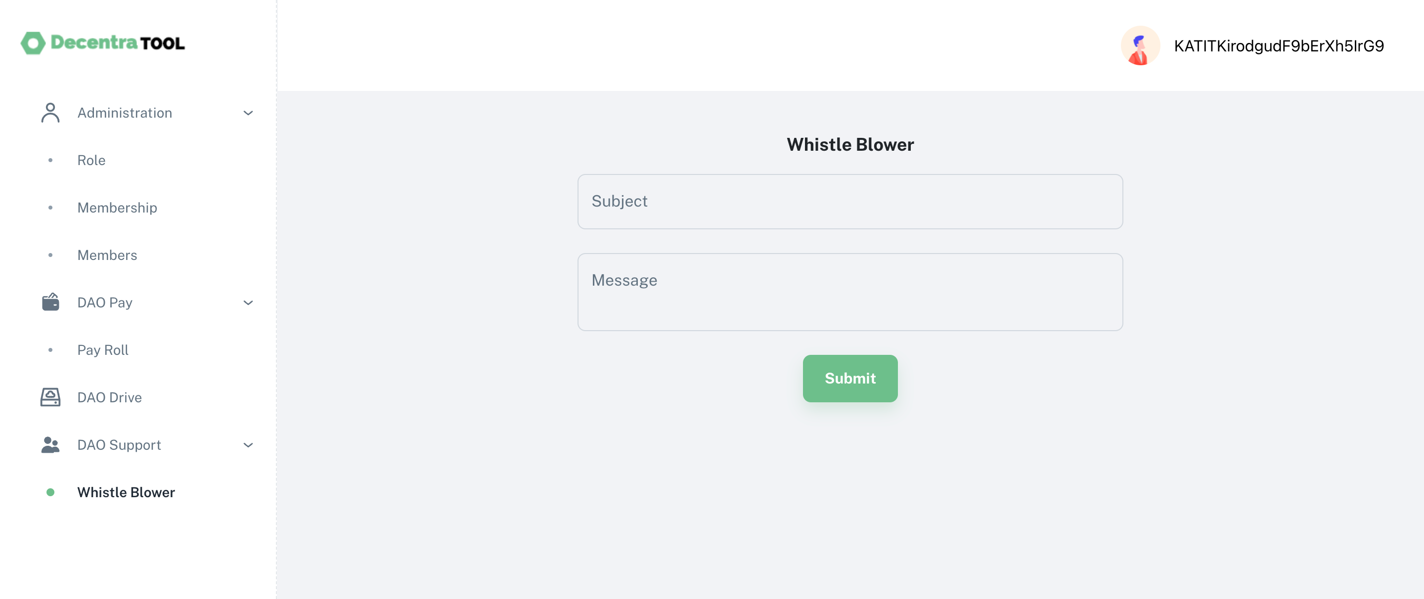 GitHub - devchain17/Decentra-Tool