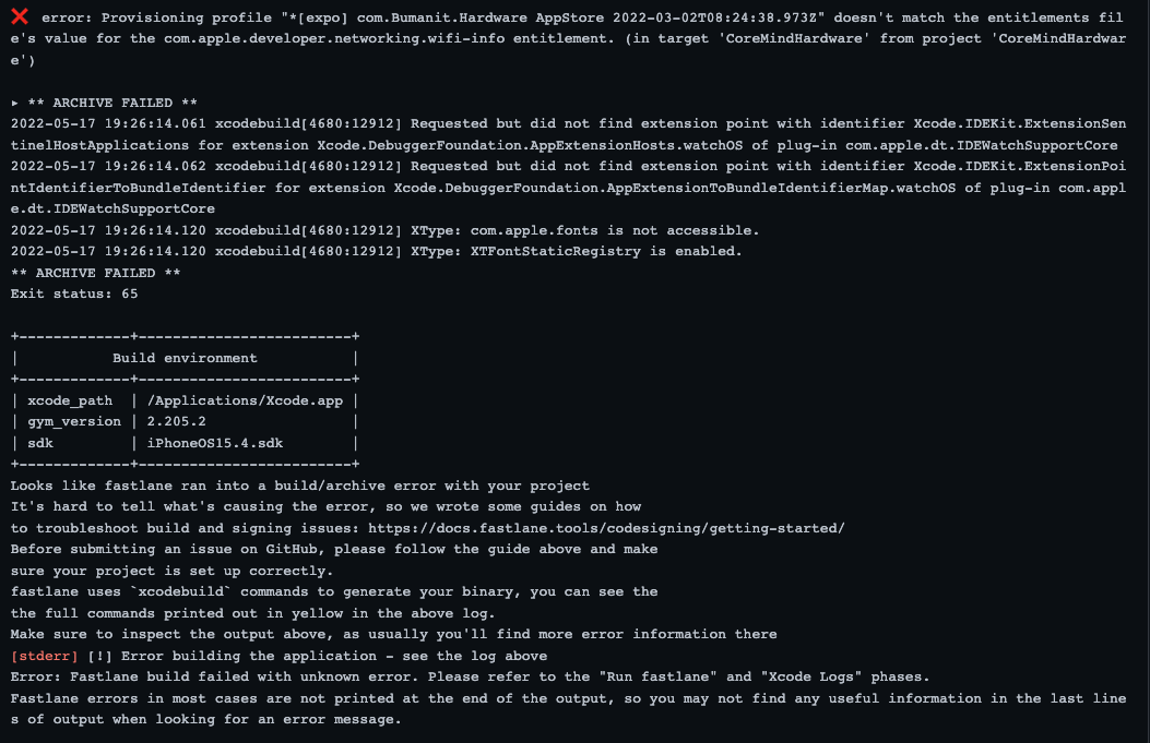 Eas Buildios Error Provisioning Profile · Issue 17544 · Expoexpo · Github 