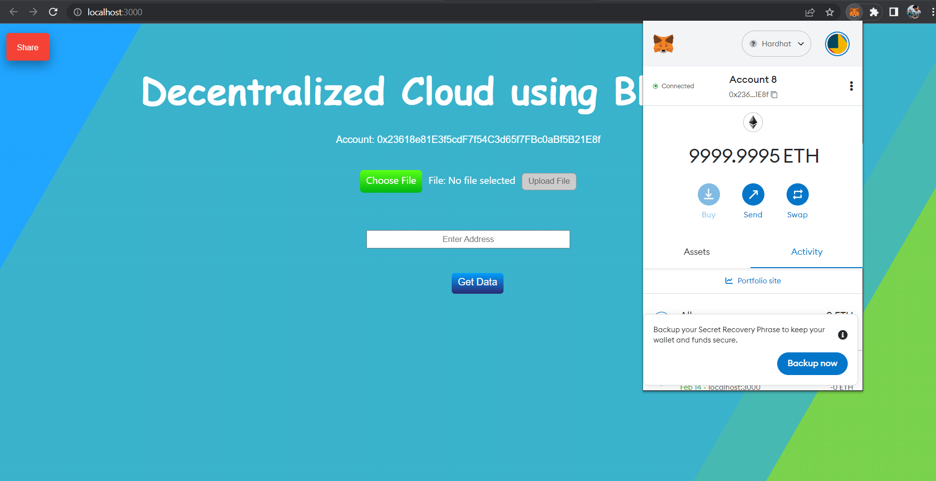 Github Arnoldpascal Decentralized Secure Cloud Storage Using Blockchain Technology This