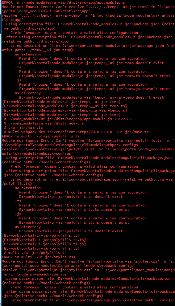 Module not found on running the task · Issue #23 · ui-jar/ui-jar · GitHub