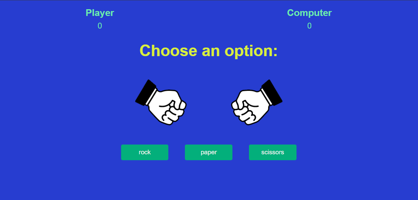 GitHub - Marx-wrld/Rock-Paper-Scissors-Game: A rock, paper and scissors ...