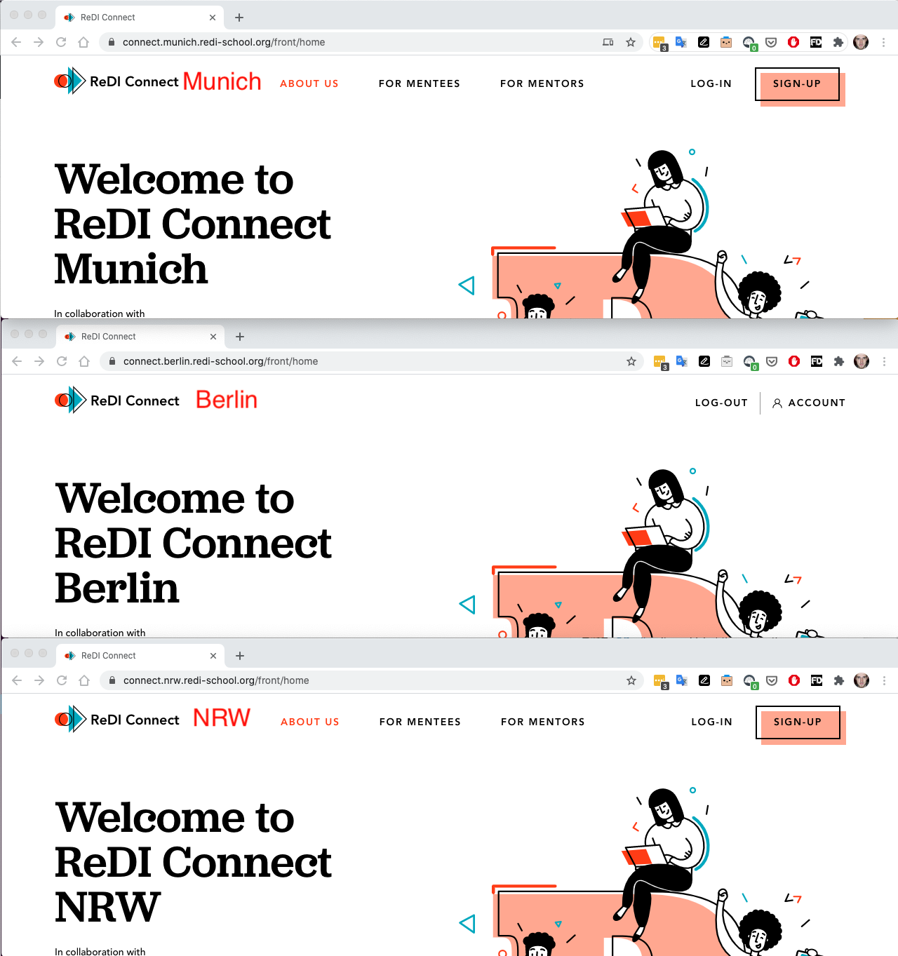 [CON/Layout:] Include location name in header logo · Issue #175 · ReDI-School/connect · GitHub