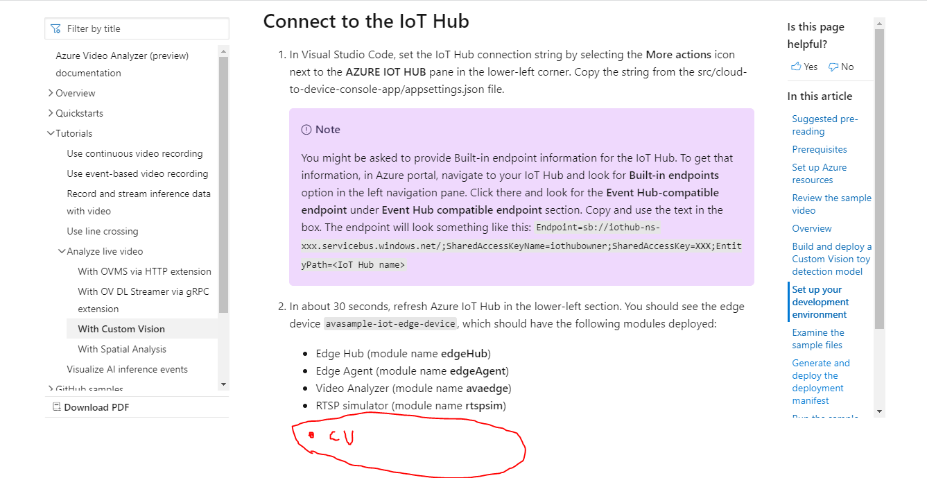 Why don't see the exported CV module in the pipeline json at https ...