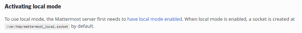 mmctl errors fails to find local socket · Issue #20221 · mattermost/mattermost · GitHub