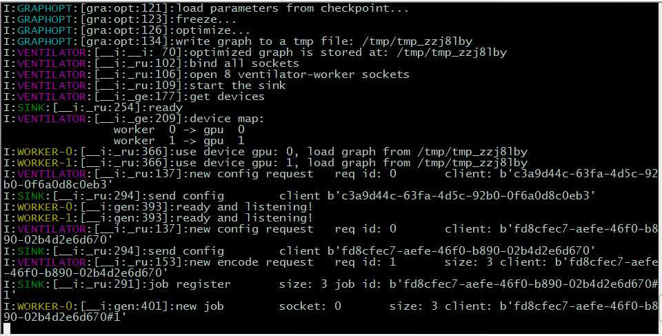 Can't get the result on GPU · Issue #197 · jina-ai/clip-as-service · GitHub