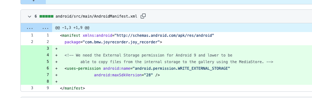 [BUG] The Android 30 permission is denied When Android add WRITE_EXTERNAL_STORAGE maxSdkVersion ...