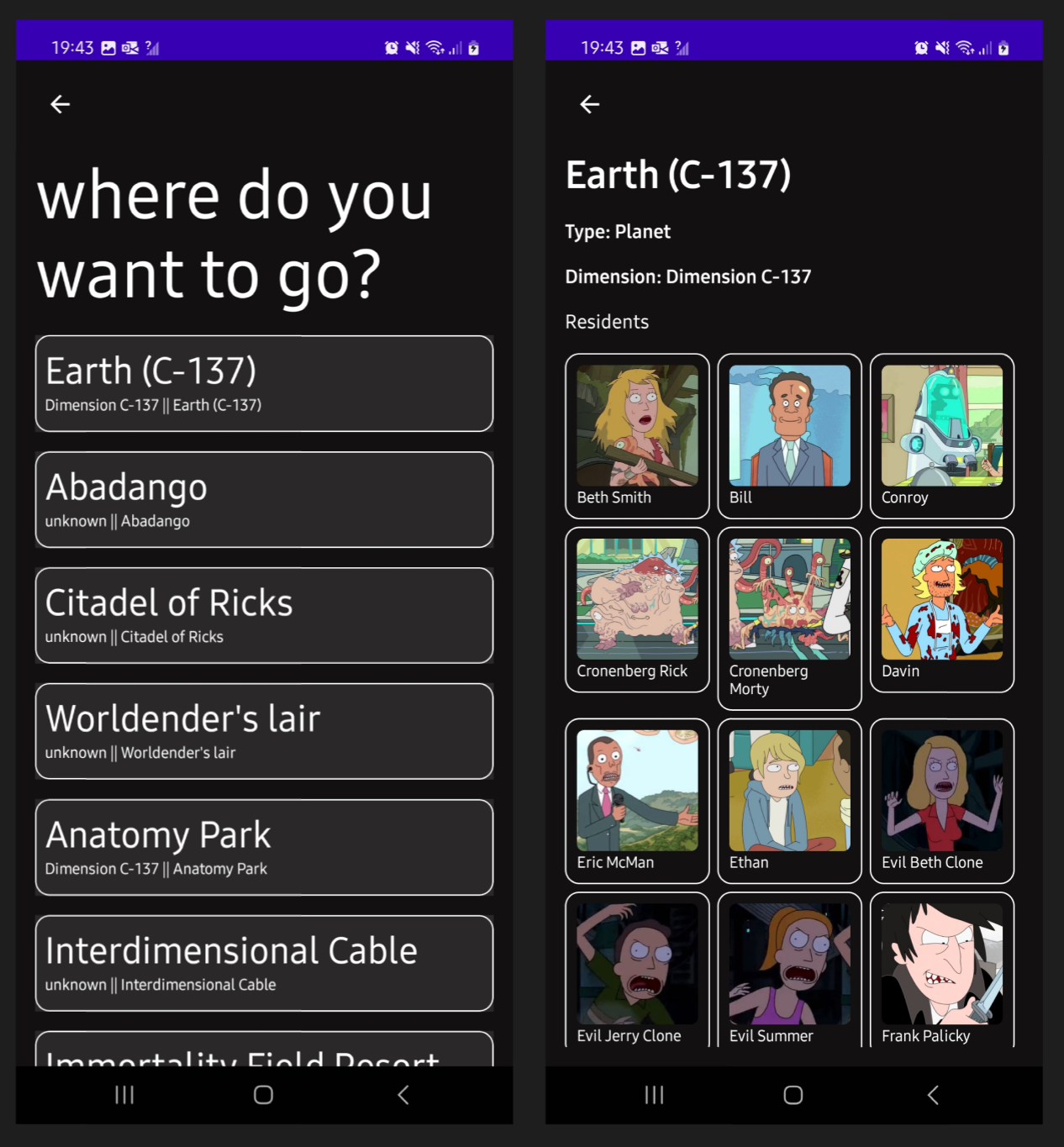 GitHub - ttakpotosu2/RickandMortyApp