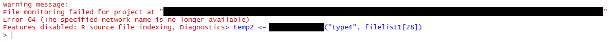 Missing newline character in "File Monitoring Failed" error message · Issue #1797 · rstudio ...