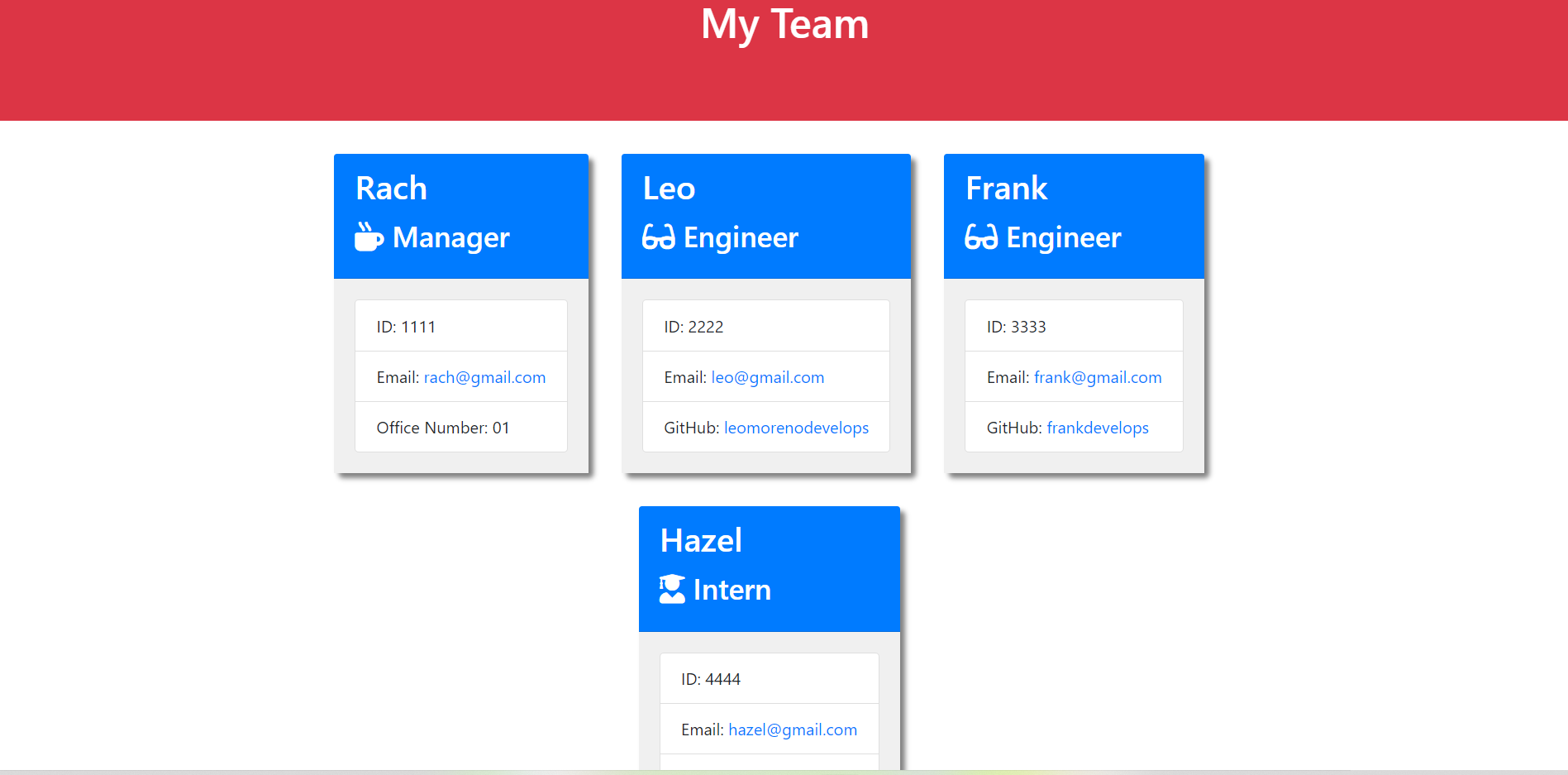 GitHub - leomorenodevelops/Team-Profile-Generator