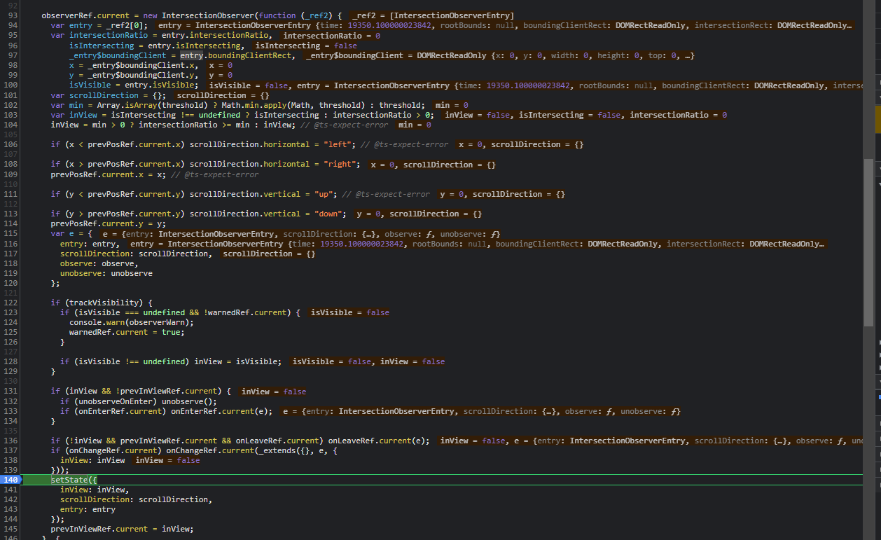 Observer not unmounted? · Issue #650 · wellyshen/react-cool-inview · GitHub Observer not unmounted? · Issue #650 · wellyshen/react-cool-inview · GitHub